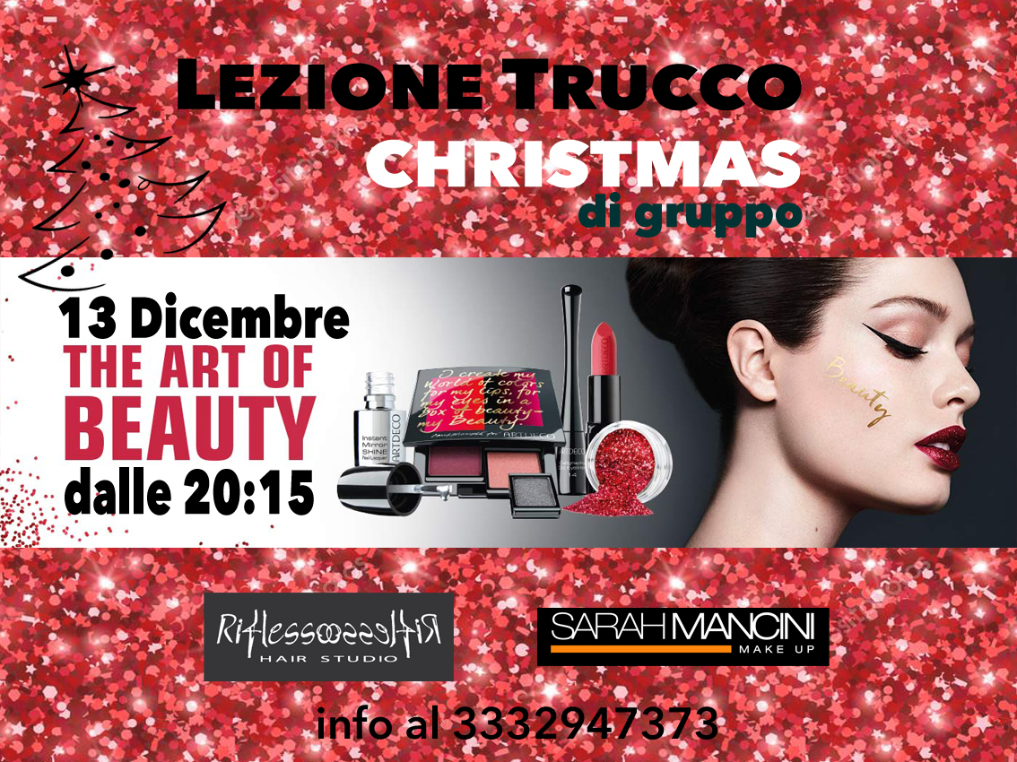 LEZIONE TRUCCO CHRISTMAS – Blog di Sarah Mancini Make Up